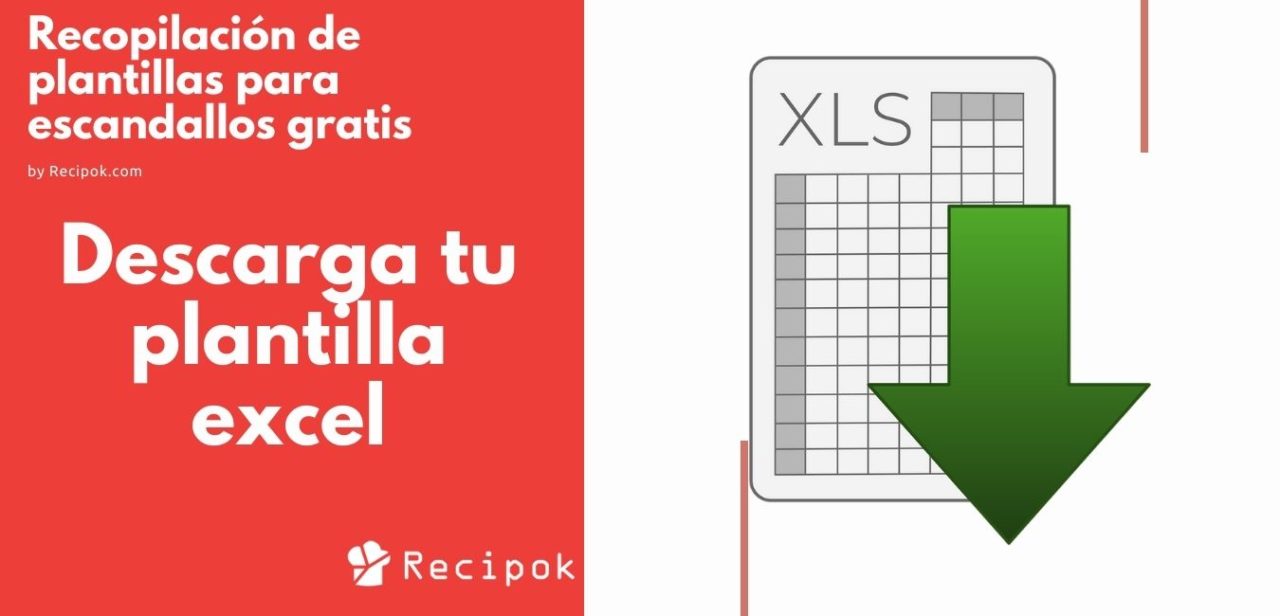 Descarga gratis las mejores plantillas de escandallo excel