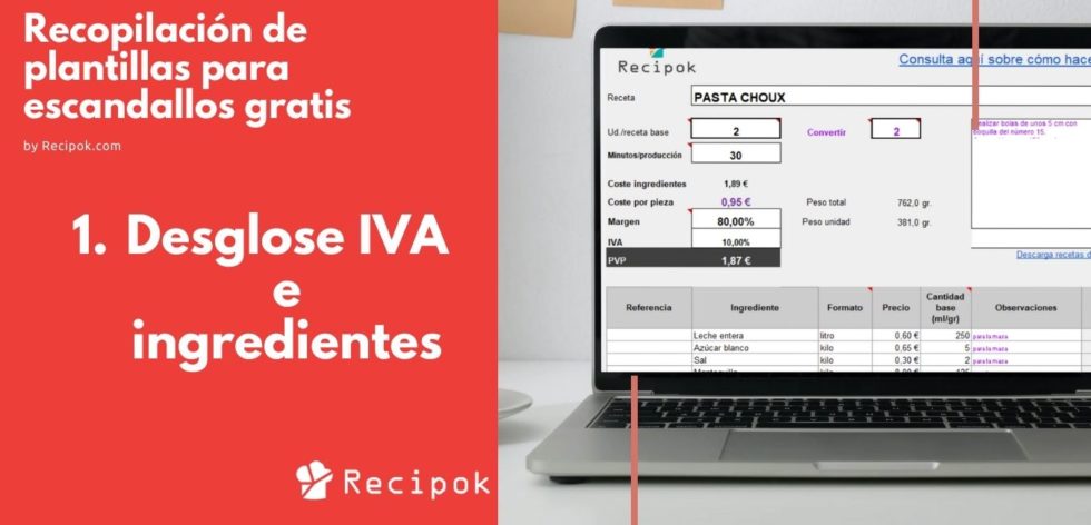 Descarga gratis las mejores plantillas de escandallo excel