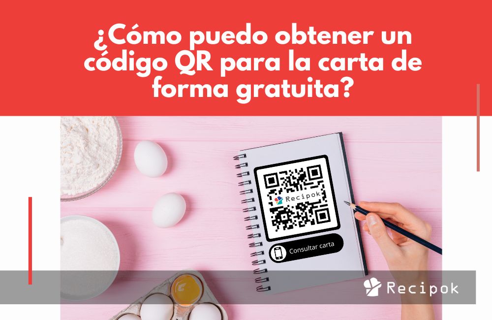 ¿Cómo puedo obtener un código QR para la carta de forma gratuita?